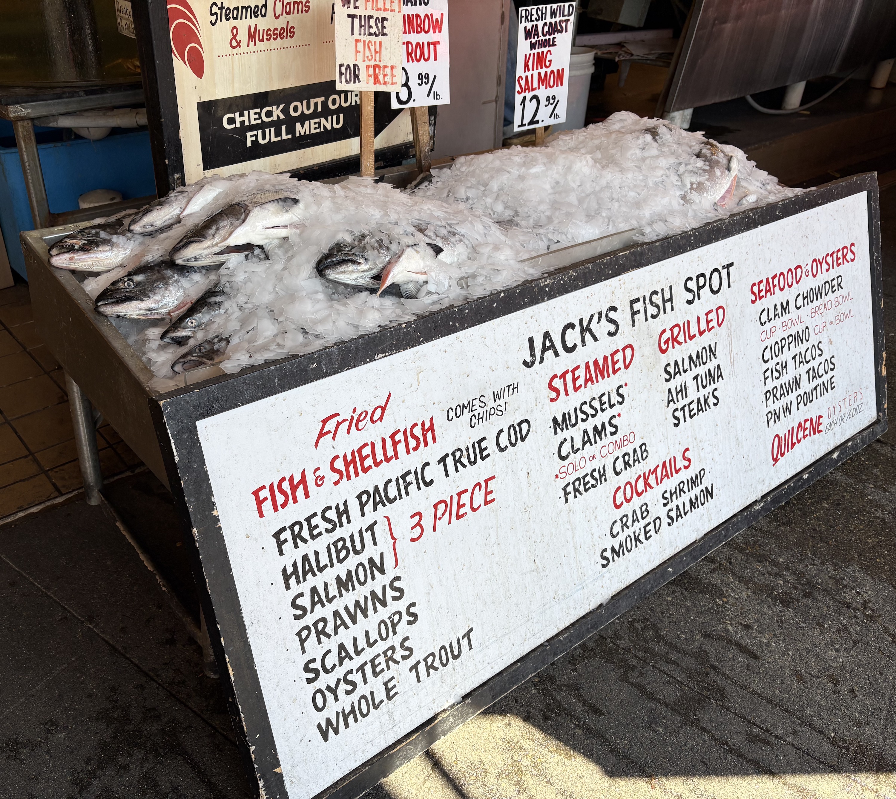 Explore Pike Place Market: Jack's Fish Spot in Seattle