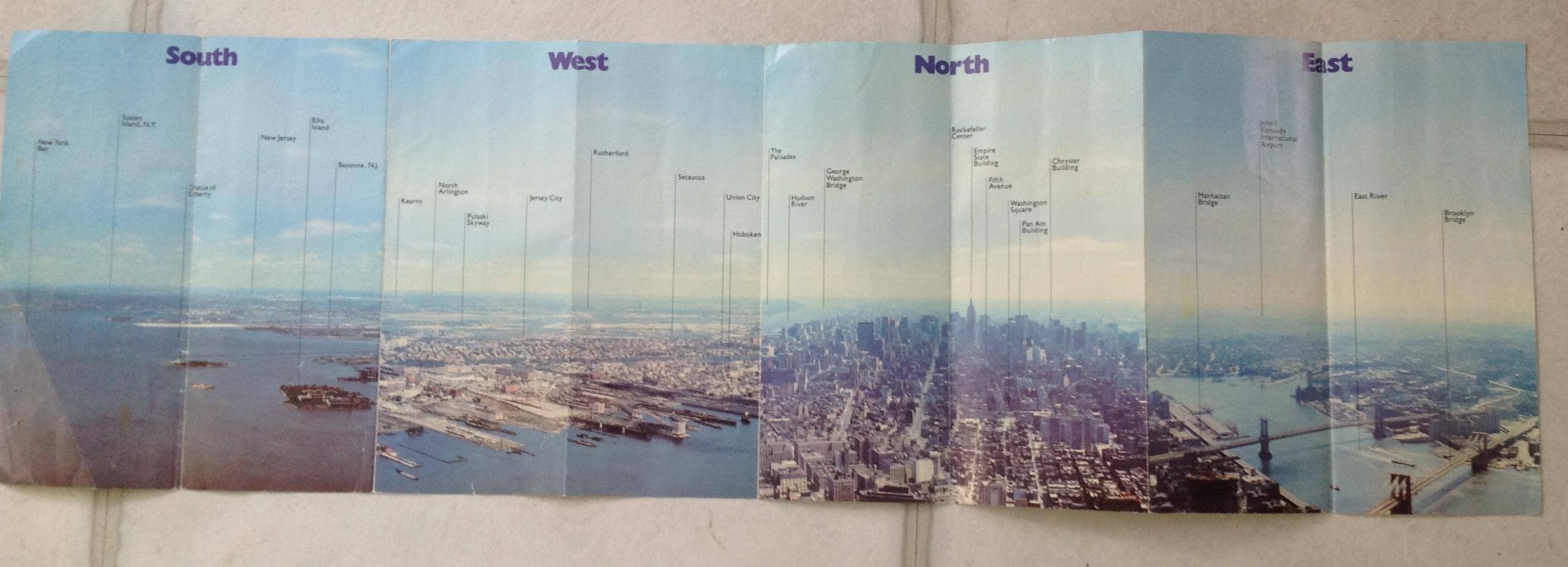 1985 View from the World Trade Center Observation Deck